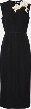 Erdem Midikleid aus Wolle