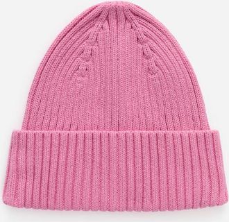 Arket Rippstrickm&uuml;tze -Rosa