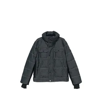 Fusalp Carlo Denim Quilted Contrast-stitch Ski Jacket