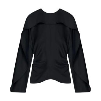 Nanushka Damen, Blusen & Hemden, Schwarzk, SGr&ouml;&szlig;e
