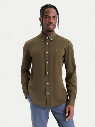 HUGO BOSS Hemd H-Roan 50567031 Gr&uuml;n Slim Fit
