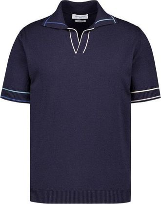 Daniele Fiesoli Herren Polo-Shirt blau