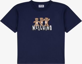 Moschino Maxi-T-Shirt Moschino Teddy Bear - Blau