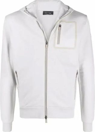 Herno Homme, Sweatshirts et sweats &agrave; capuche, Blanc, Taille: XL SweaT-shirt &agrave; capuche