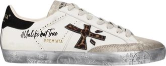 Premiata Femme, Chaussures, Blanc, Taille: 38 EU Steven 7605 Baskets