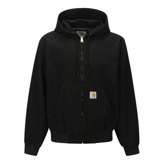 Carhartt Work in Progress Homme, Sweatshirts et sweats &agrave; capuche, Noir, Taille: 2XL Veste &agrave; capuche avec poches kangourou
