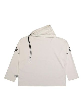 Prototypes hoodie Waffle Twisted - Blanc
