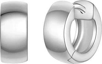 Glanzst&uuml;cke M&uuml;nchen Ohrringe - Sterling Silber Creolen - Gr. unisize - in Silber - f&uuml;r Damen