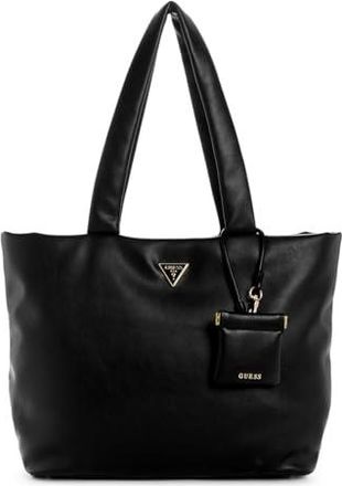 Guess sac shopper sac à épaule Sunetra Tech Tote Bag Black noir