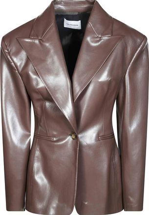 Andamane Femme, Vestes, Brun, Taille: 40 FR Blazer structur&eacute; Toni