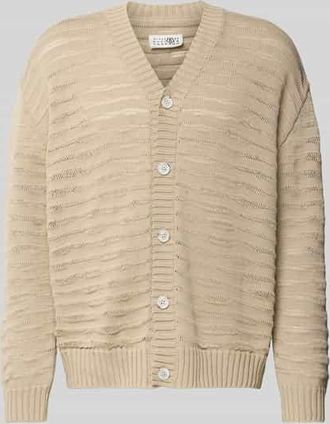 Maison Margiela Relaxed Fit Cardigan in Strick-Optik