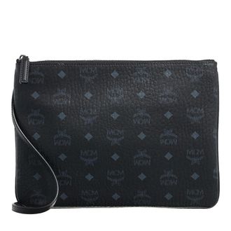 MCM Pochettes - Aren Vi Flat Pouch Med Bk One Size - Gr. unisize - in Schwarz - f&uuml;r Damen