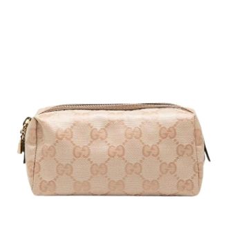 Gucci Pochette Pre-owned - Femme - Pre-owned - Beige - Taille: ONE Size