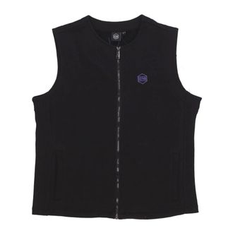 Dolly Noire Homme, Vestes, Noir, Taille: M Gastly Evolution Zipped Vest