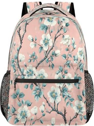 Generic Fleurs Sur Les Branches DArbre Cartables Scolaires Confort Cartable Scolaire L&eacute;ger Sacs D&Eacute;cole Pour Pc V&eacute;lo Quotidienne 29X40Cm