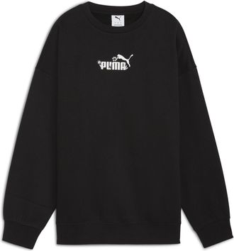 Puma Damen Essentials Nature 2.0 Oversized Sweatshirt M, Black