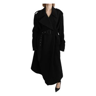 Dolce & Gabbana Trench Coats - - Coats - Damen - Schwarzk - S