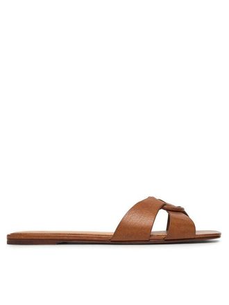 Polo Ralph Lauren Pantoletten O-Ring 818955857001 Braun