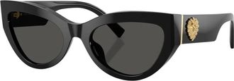 Dolce & Gabbana Femme, Accessoires, Noir, Taille: 55 MM Lunettes de soleil Cat-Eye