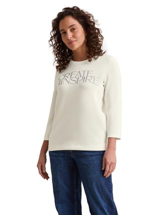 Cecil Softes Shirt mit Wording