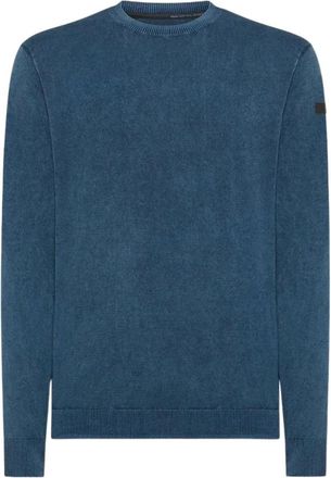Roberto Ricci Design Rrd, Homme, Pulls, Bleu, Taille: XL Techno Wash Round 16 Knit