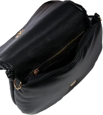 Msgm Girls Shoulder Bag Eco-Leather Black Polyurethane Fibre
