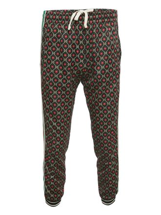 Gucci GG Star Jogginghose mit Print - Schwarz