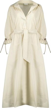 Max Mara Femme, Robes, Beige, Taille: 36 FR Maxi Robes