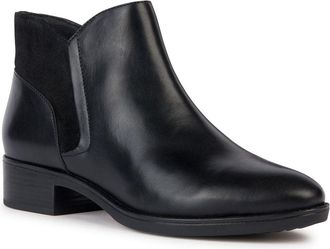 Geox Damen D Felicity Ankle Boot, Black, 42 EU