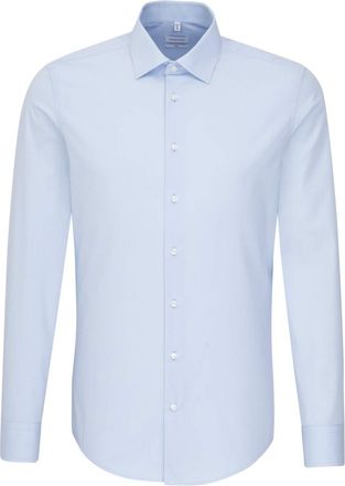 Seidensticker Herren Coupe Ajustée À Manches Longues Hemd, Hellblau, 36