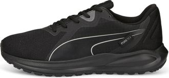 Puma Unisex Twitch Runner PTX Stra&szlig;enlaufschuh, Puma Schwarz Puma Wei&szlig;, 45 EU