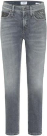Cambio Damen, Jeans, Grau, 3XLGröße