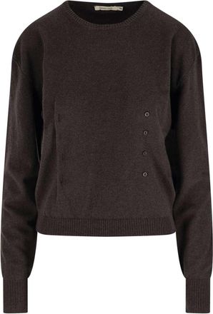 Paloma Wool Pull Col Rond - Marron