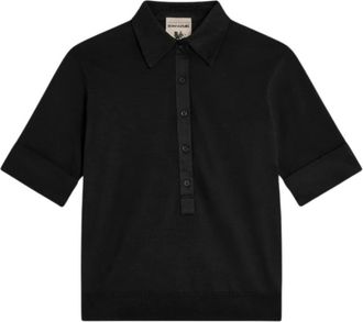 Semicouture Femme, Tops, Noir, Taille: 40 FR Polo