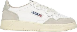 Autry Femme, Chaussures, Blanc, Taille: 39 EU Medalist Low Baskets