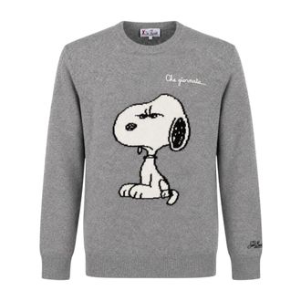 MC2 Saint Barth Heron Pullover - - Knitwear - Herren - Grau - M