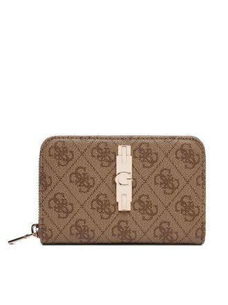 Guess Geldb&ouml;rse Yvonne Logo Slg SWSG23 78140 Dunkelbeige