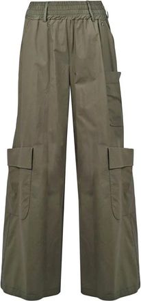 Souvenir Femme, Pantalons, Vert, Taille: 36 FR Pantalon Large