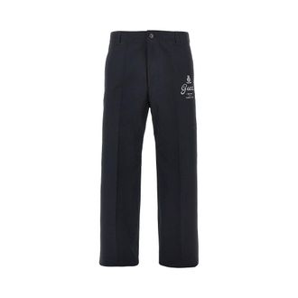 Gucci Logo print twill pants Man 48