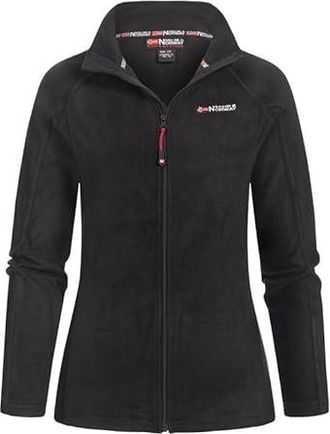 Geographical Norway Tug FZ Lady - Micro-polaire Femme Chaude Fermeture Zip - Veste Automne Hiver Printemps Chaud Femmes - Longues Manches Pull Fourrure Doux Confort Outdo