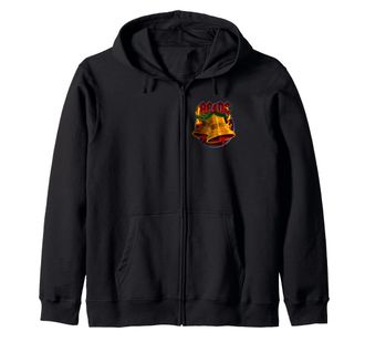 AC/DC Offizielles AC/DC Weihnachten Hells Bells Bandmerch f&uuml;r Fans Kapuzenjacke