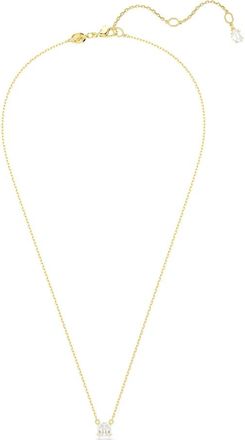 Swarovski Swarovski Halskette Damen Stilla Attract Anh&auml;nger Wei&szlig; Gold 5693153 - - Accessories - unisex - Gelb - ONE SIZE