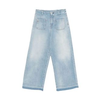 Nine In The Morning Femme, Jeans, Bleu, Taille: W30 Naia Wide Jeans