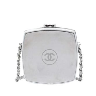 Chanel Pre-owned Clutch mit Kette - - Pre-owned - Damen - Wei&szlig; - ONE SIZE