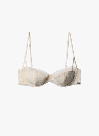 Calvin Klein Soutien-gorge balconnet en dentelle florale