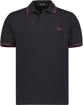 Fred Perry Herren Polo-Shirt schwarz