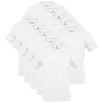 Gildan Lot de t-Shirts pour Homme - Blanc - Taille M