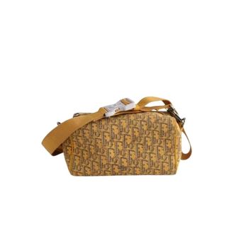 Dior Pre-owned Tissu sacs-dior - unisex - Pre-owned - Jaune - Taille: ONE Size