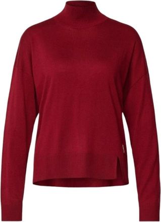 Liu Jo Femme, Pulls, Brun, Taille: 42 FR Pull Tricot Blanc Collection