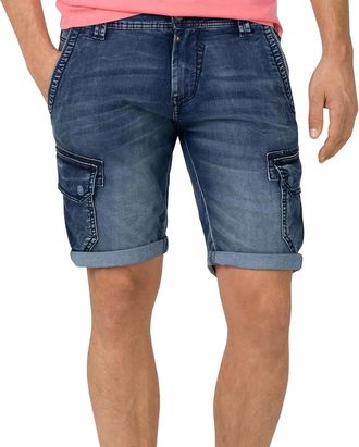 Timezone Herren Slim StanleyTZ Short, Blue Patriot Wash, 30W EU